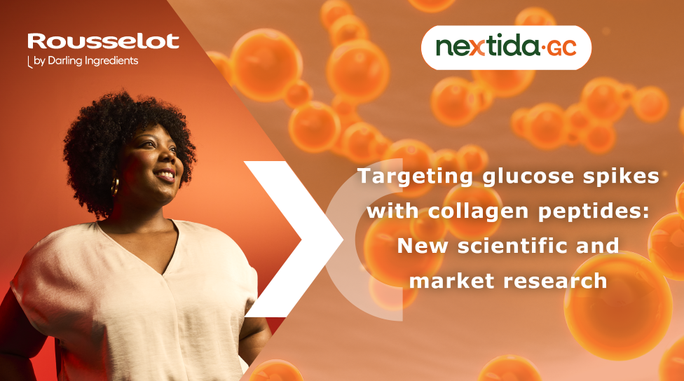 Nextida GC, specific collagen peptide composition targeting post-meal ...